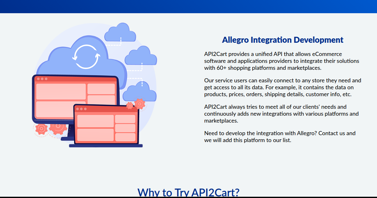 Allegro Integration - API2Cart - Unified eCommerce API