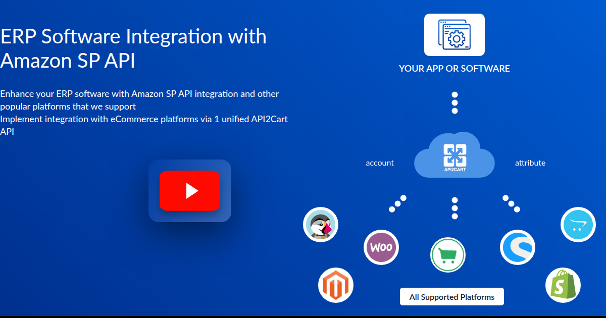 ERP Software Integration with Amazon SP API - API2Cart - Unified ...