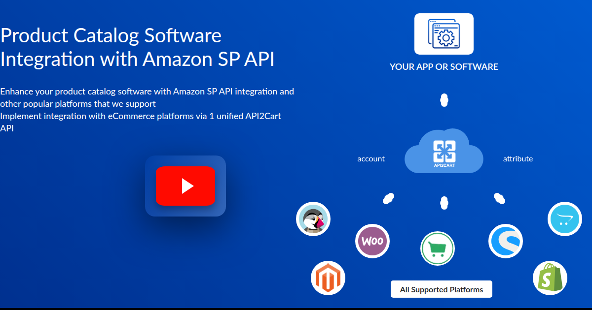 Product Catalog Software Integration with Amazon SP API - API2Cart ...