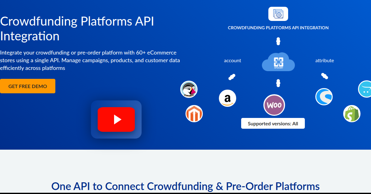 Crowdfunding Platforms API Integration