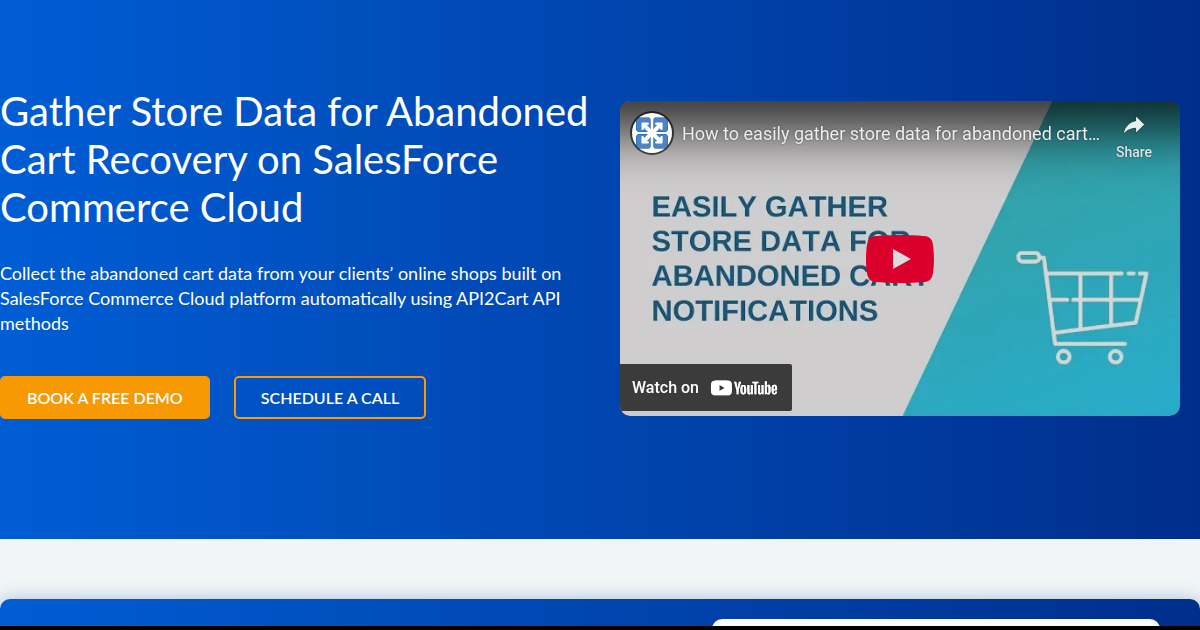Recover Abandoned Carts on Salesforce Commerce Cloud