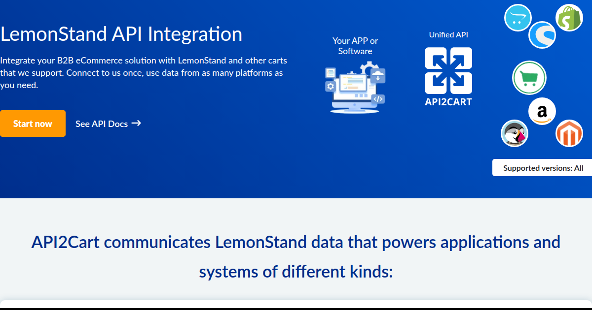 LemonStand Integration