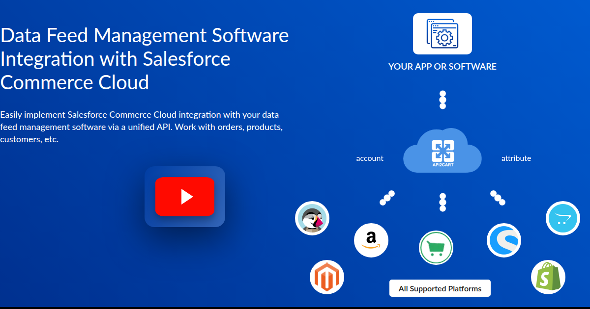 Data Feed Management Software Integration with Salesforce Commerce ...