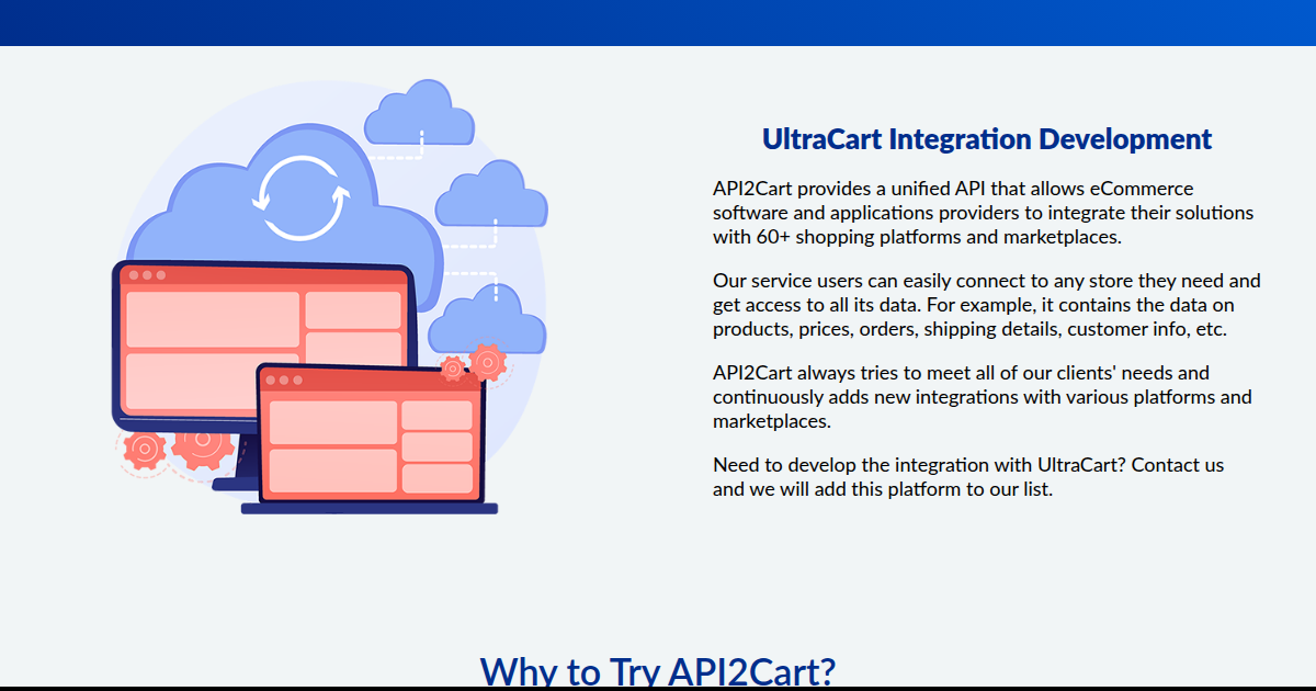 UltraCart Integration - API2Cart - Unified eCommerce API
