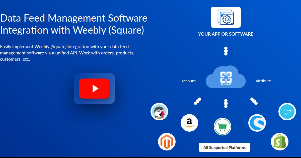 Data Feed Management Software Integration with Weebly (Square ...