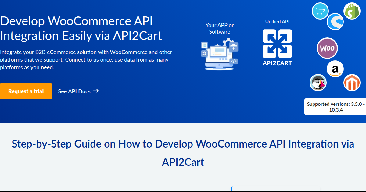 Woocommerce Integration Api2cart