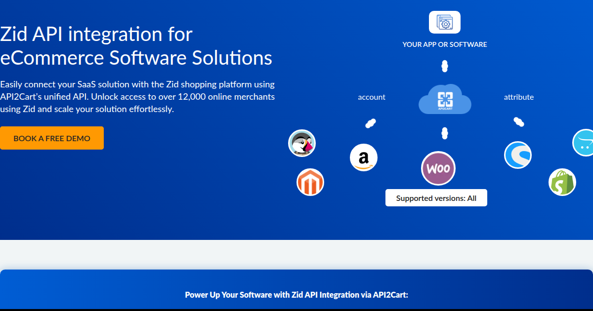 Zid API Integration - API2Cart - Unified eCommerce API