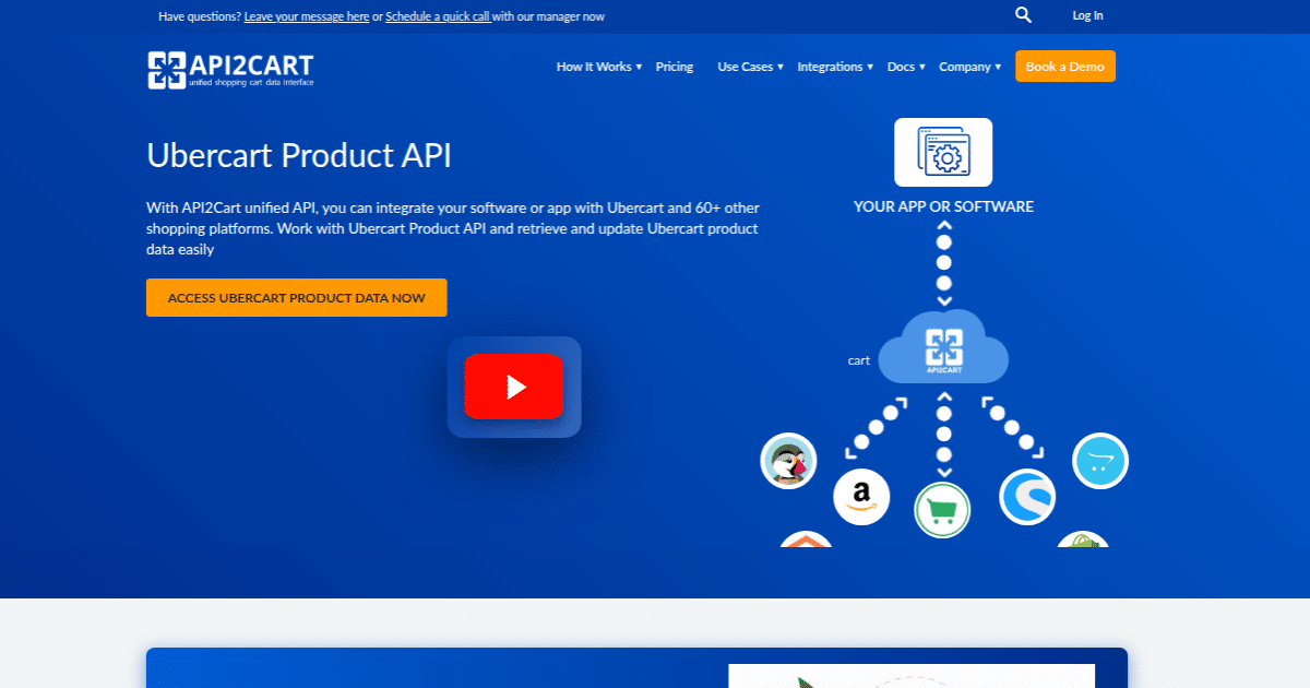 Ubercart Product Api Api2cart Unified Ecommerce Api